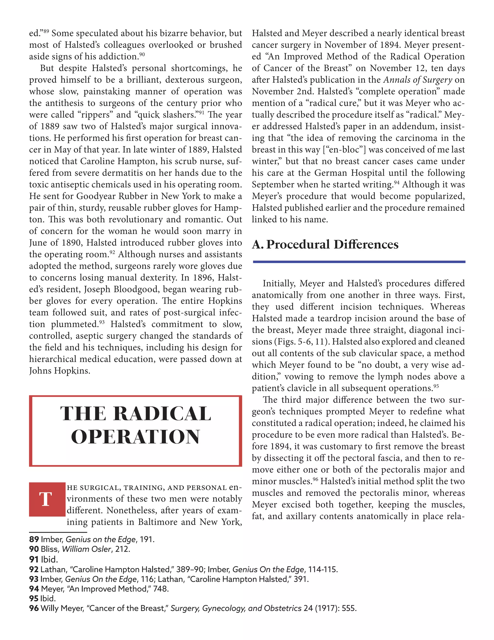 Statues of Liberty: Willy Meyer, William Halsted, and the Development ...