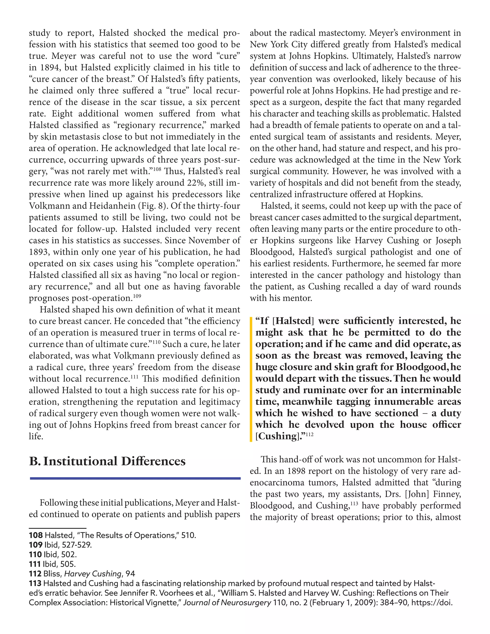 Statues of Liberty: Willy Meyer, William Halsted, and the Development ...