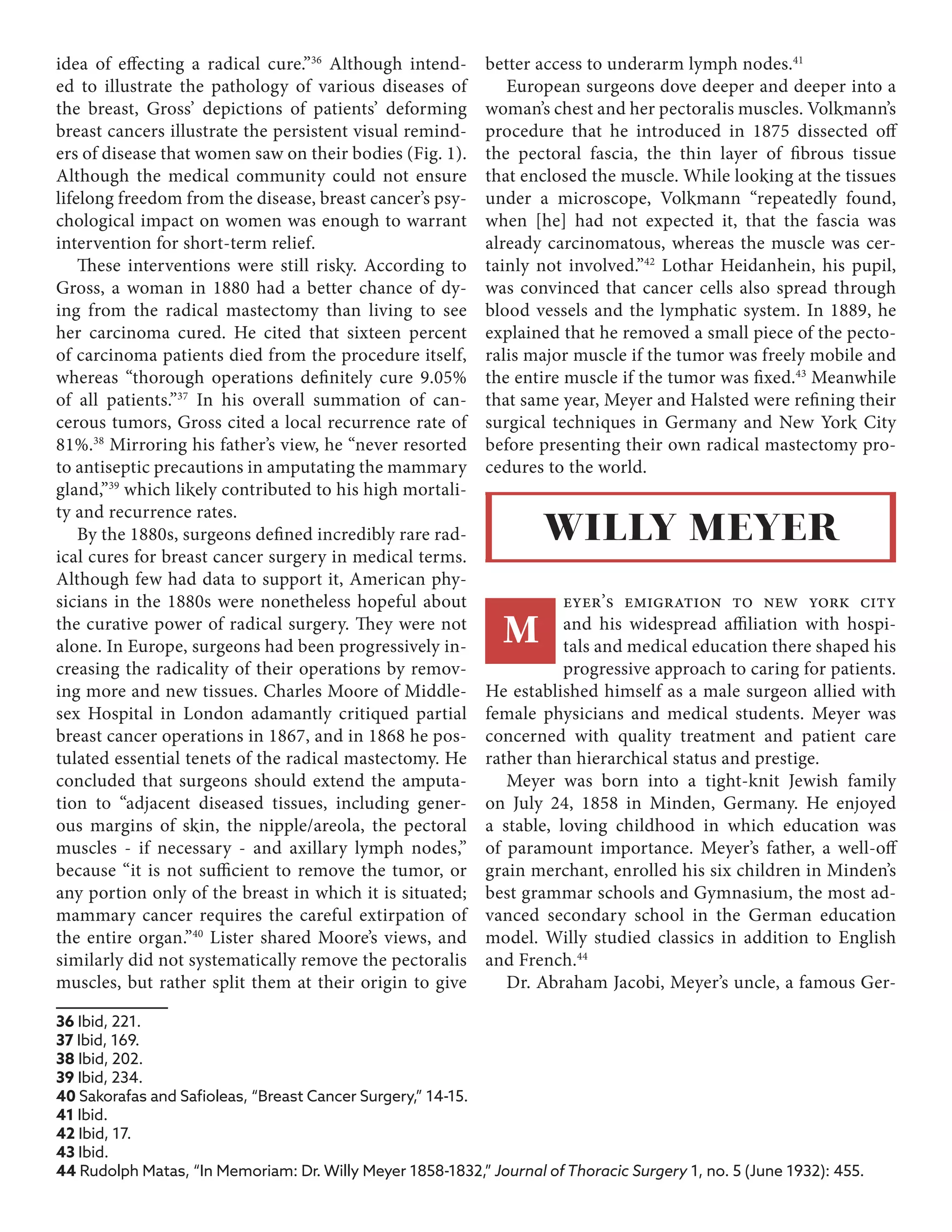 Statues of Liberty: Willy Meyer, William Halsted, and the Development ...