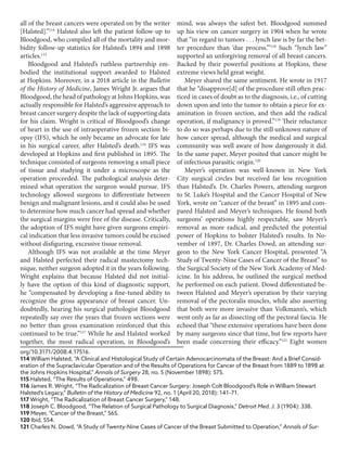 Statues of Liberty: Willy Meyer, William Halsted, and the Development ...