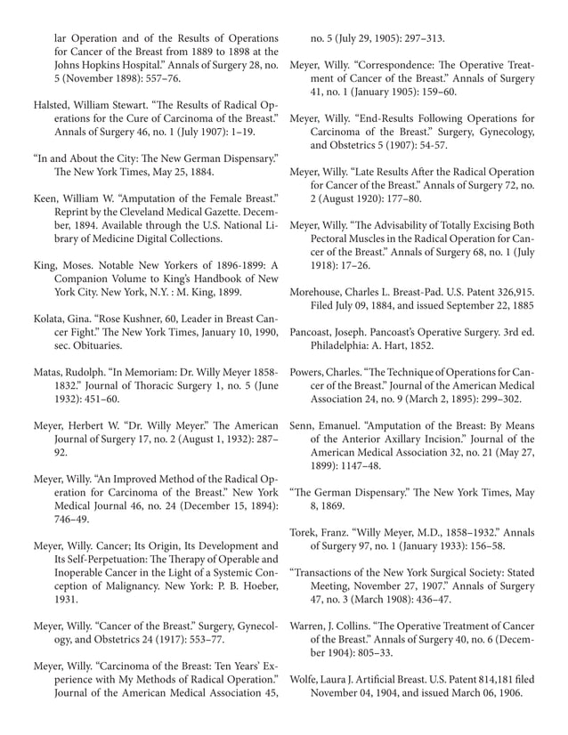 Statues of Liberty: Willy Meyer, William Halsted, and the Development ...