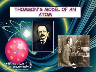 J.J.Thomson's model of an atom | PPTX