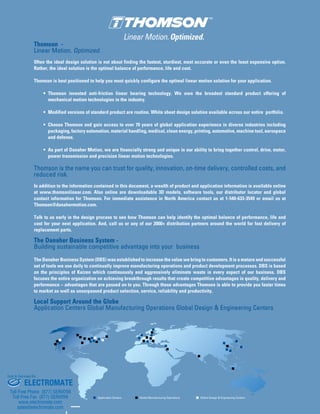 Thomson clutches brakes_catalog | PDF