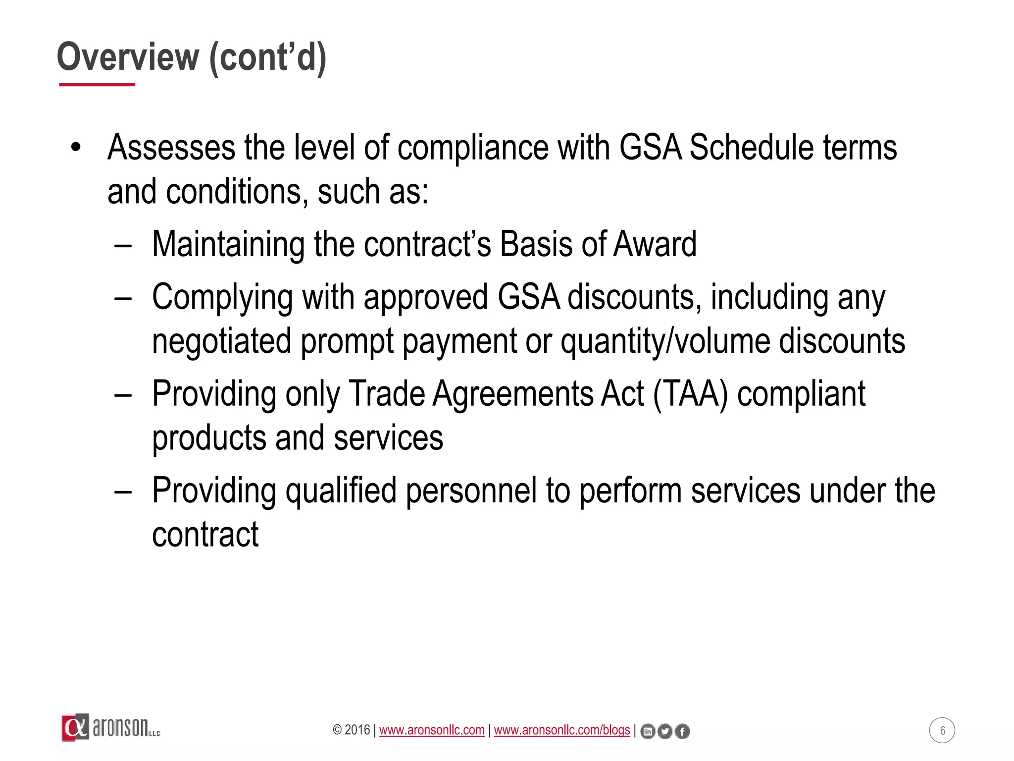 Surviving the GSA Schedule Contractor Assessment: What They'll Test and ...