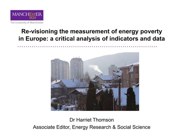 Re-visioning the measurement of energy poverty in Europe: a critical analysis of indicators and ...