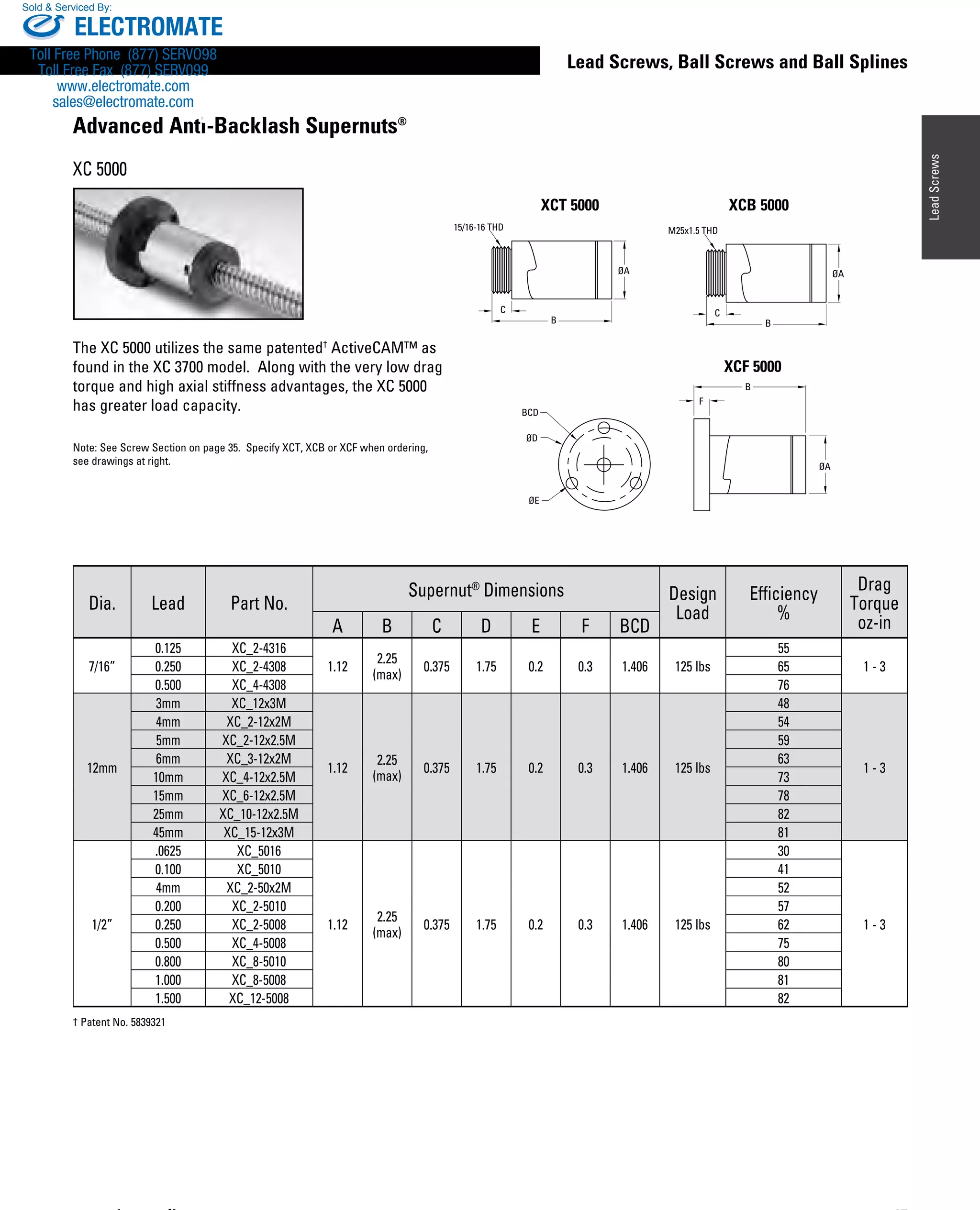Thomson Linear Lead Screws, Ball Screws and Ball Splines | PDF