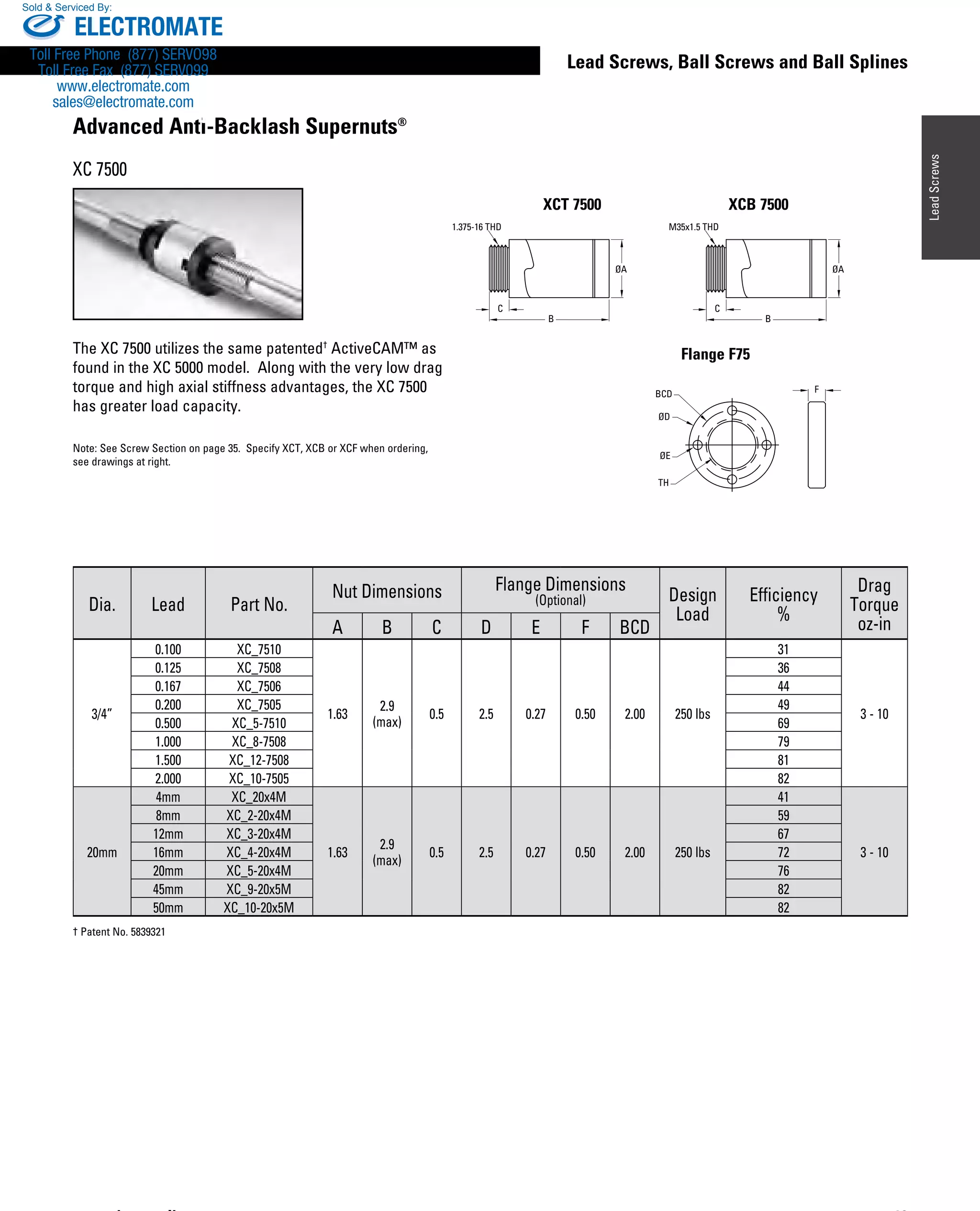 Thomson Linear Lead Screws, Ball Screws and Ball Splines | PDF