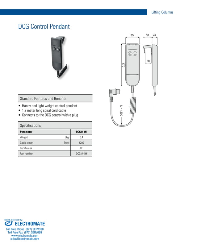 Thomson lifting columns_catalog | PDF