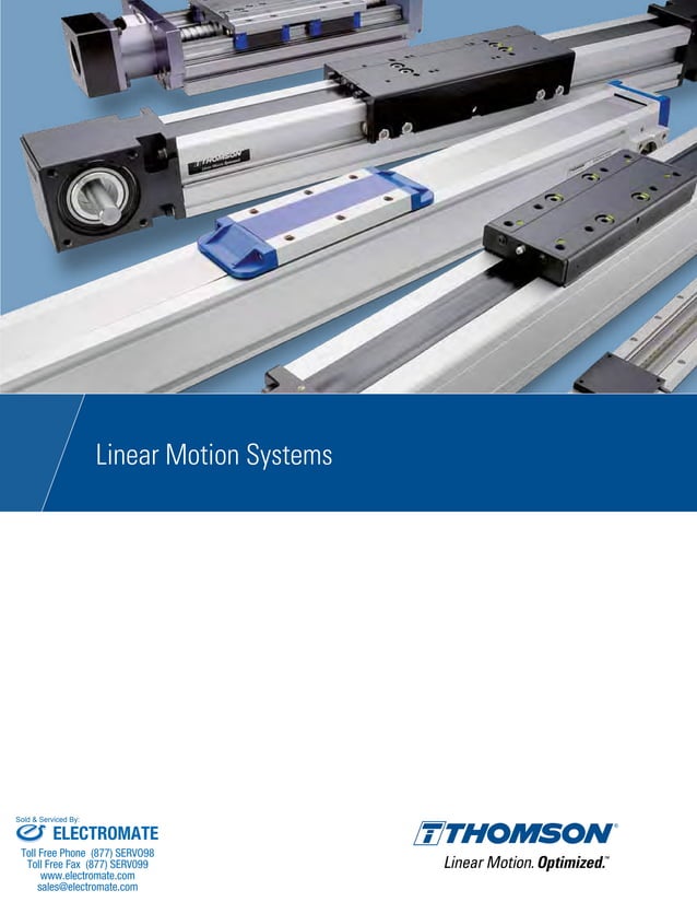 Thomson Linear Motion Systems | PDF