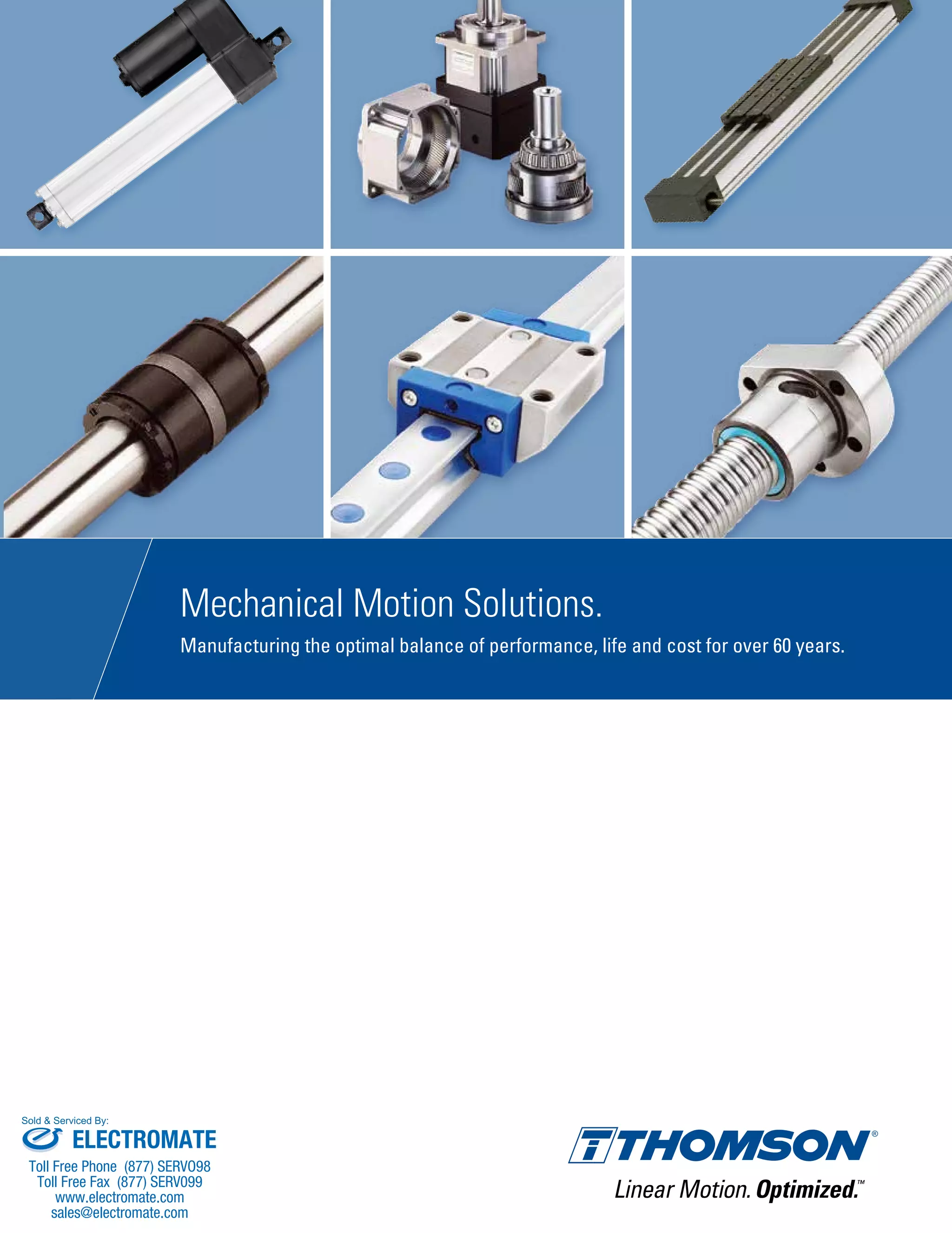 Thomson Linear Mechanical Motion Solutions | PDF
