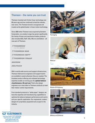 Thomson Linear Mechanical Motion Solutions | PDF