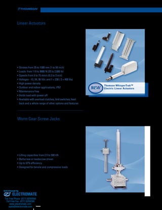 Thomson Linear Mechanical Motion Solutions | PDF