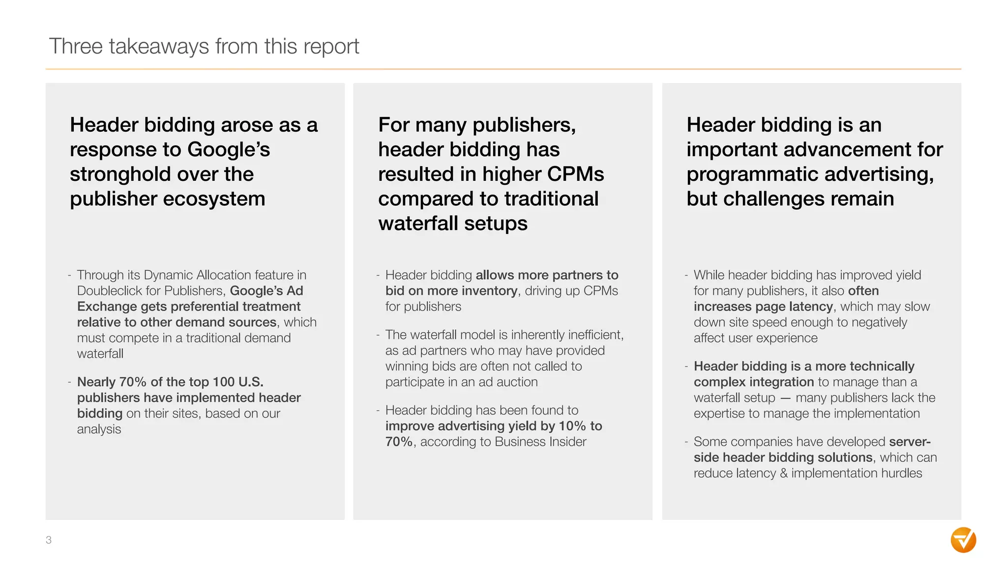 Header Bidding Overview (Thomvest Research) | PDF