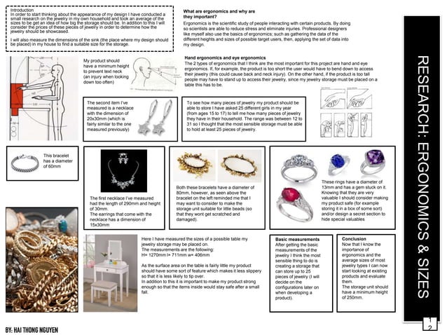 Final IGCSE DT coursework | PPTX | Jewelry Making | Arts and Crafts
