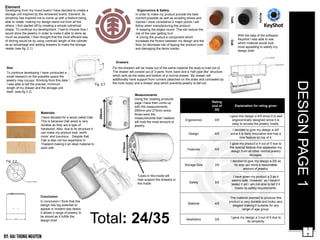 Final IGCSE DT coursework | PPTX