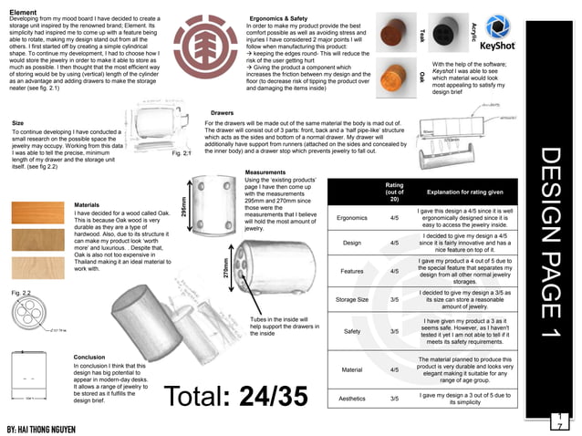 Final IGCSE DT coursework | PPTX | Jewelry Making | Arts and Crafts