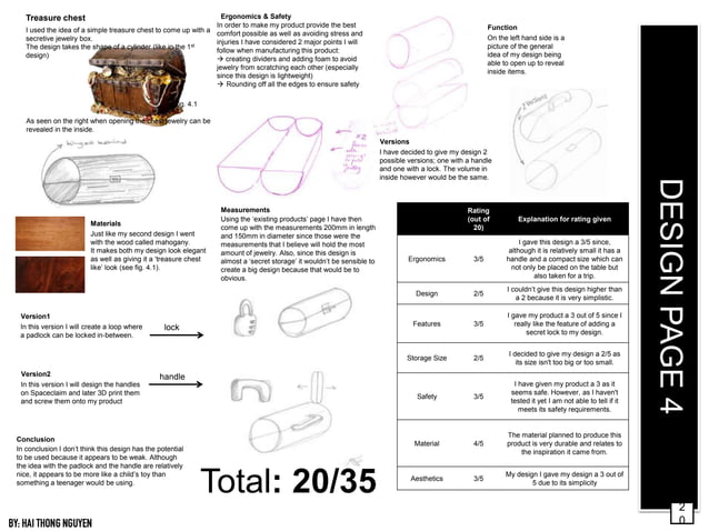 Final IGCSE DT coursework | PPTX | Jewelry Making | Arts and Crafts