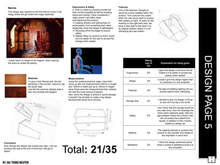 Final IGCSE DT coursework | PPTX