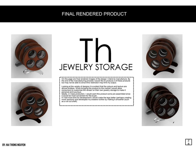 Final IGCSE DT coursework | PPTX | Jewelry Making | Arts and Crafts