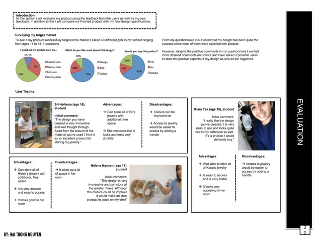 Final IGCSE DT coursework | PPTX | Jewelry Making | Arts and Crafts