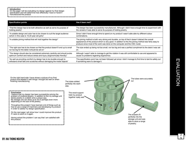 Final IGCSE DT coursework | PPTX | Jewelry Making | Arts and Crafts