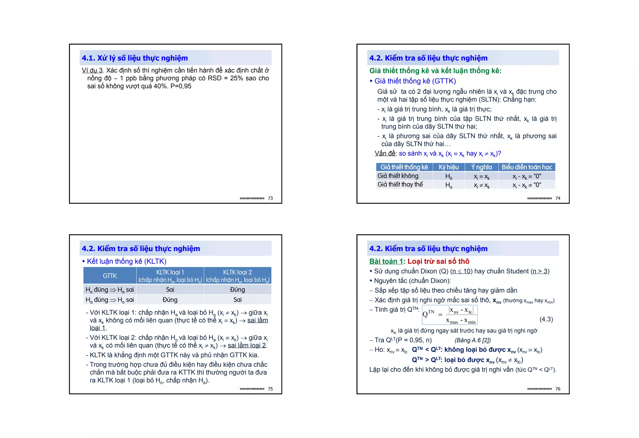 Thong ke ung dung trong hoa hoc | PDF