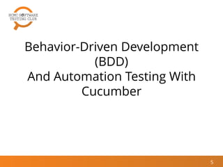 [Thong Nguyen & Trong Bui] Behavior Driven Development (BDD) and ...