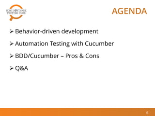 [Thong Nguyen & Trong Bui] Behavior Driven Development (BDD) and ...