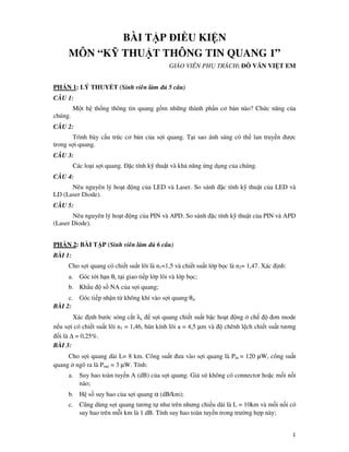 Thong tin quang 1 viet em | PDF