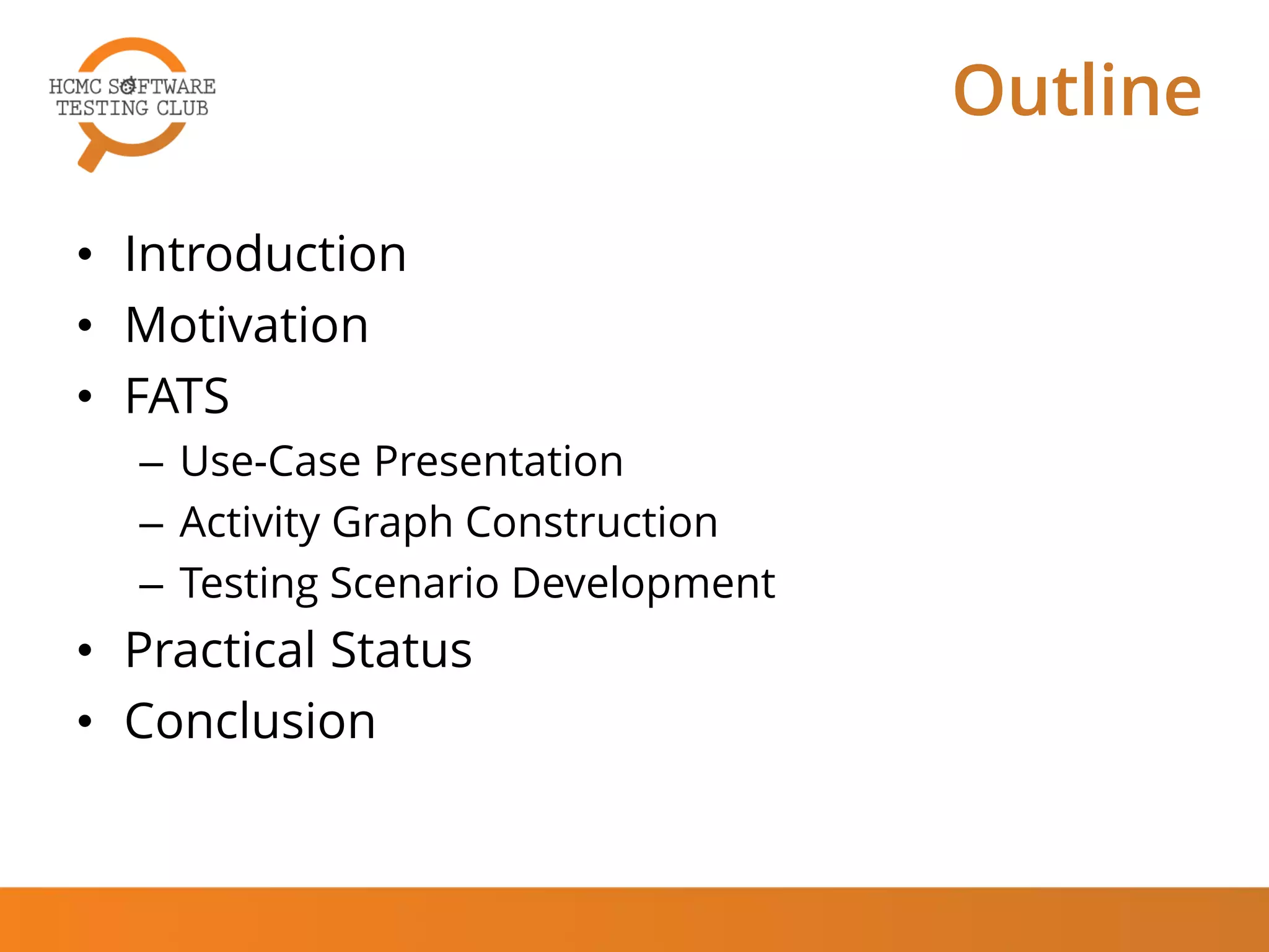 Hcmc Stc Jan 2015 Fats A Framework For Automated Testing Scenarios Ppt