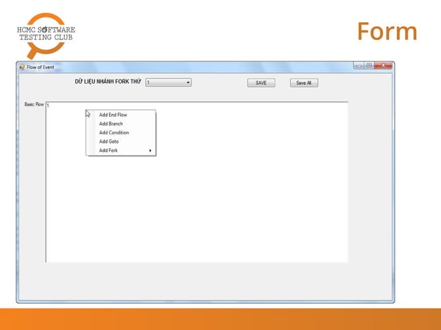 [HCMC STC Jan 2015] FATS: A Framework For Automated Testing Scenarios | PPT