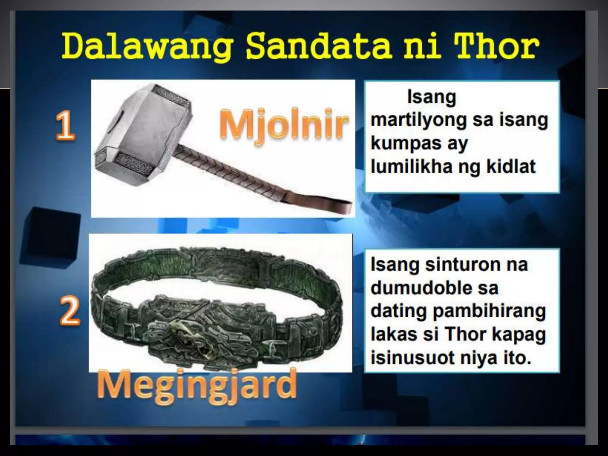 Sina Thor at Loki sa Lupain ng mga Higante | PPTX