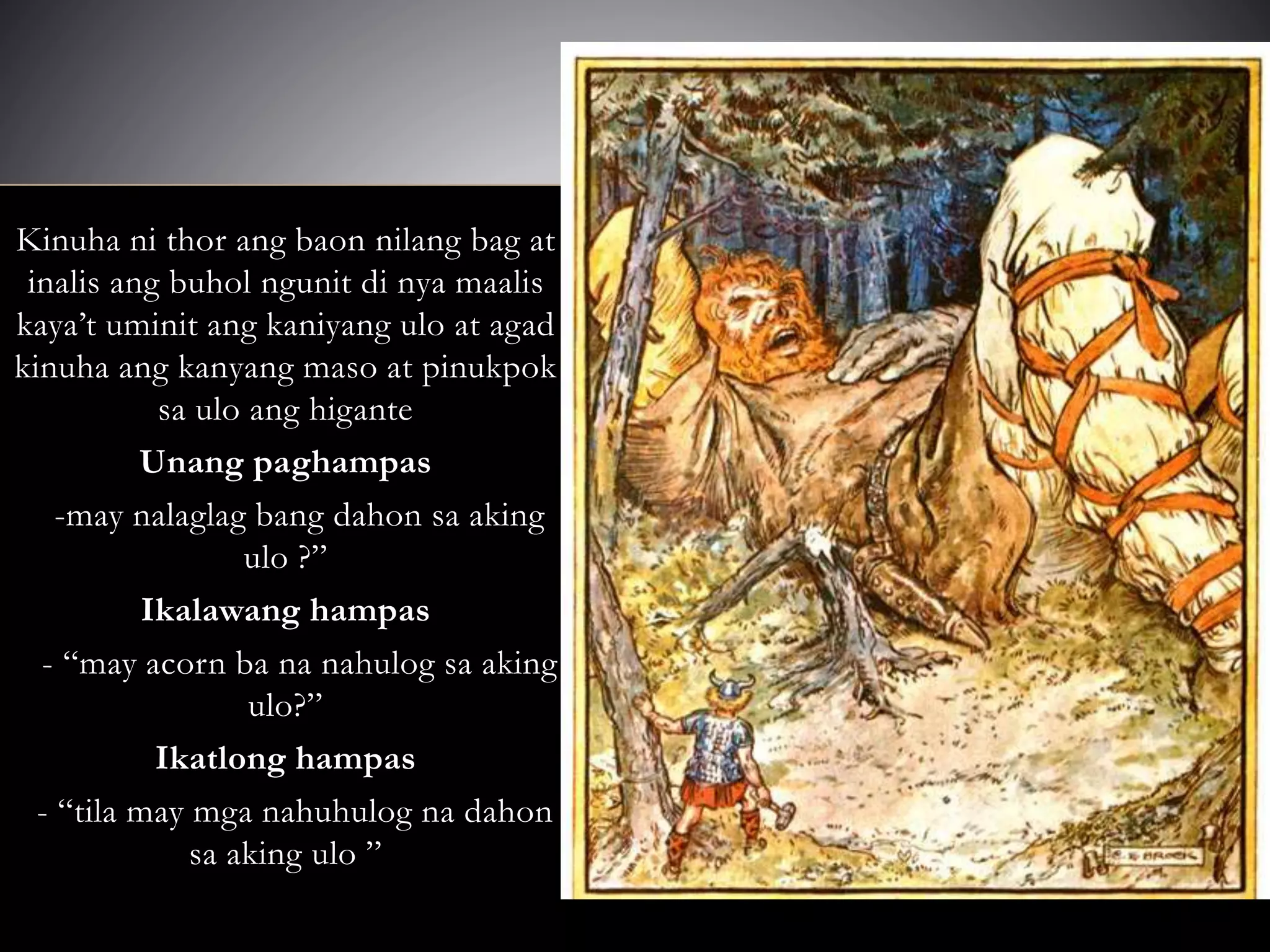 Sina Thor at Loki sa Lupain ng mga Higante | PPTX