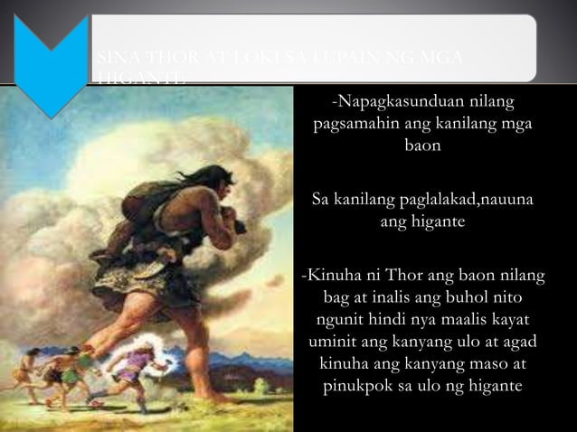Sina Thor at Loki sa Lupain ng mga Higante | PPTX