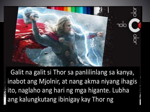 Sina Thor at Loki sa Lupain ng mga Higante | PPTX