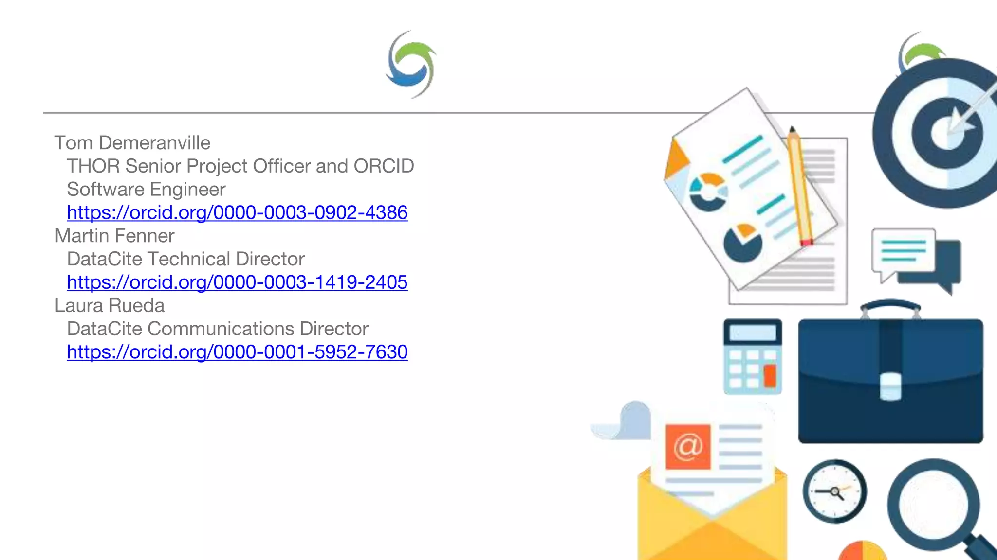 THOR Workshop - Persistent Identifier Linking | PPTX
