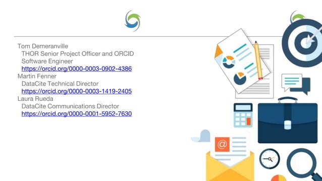 THOR Workshop - Persistent Identifier Linking | PPT