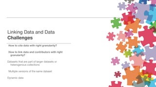 THOR Workshop - Persistent Identifier Linking | PPTX