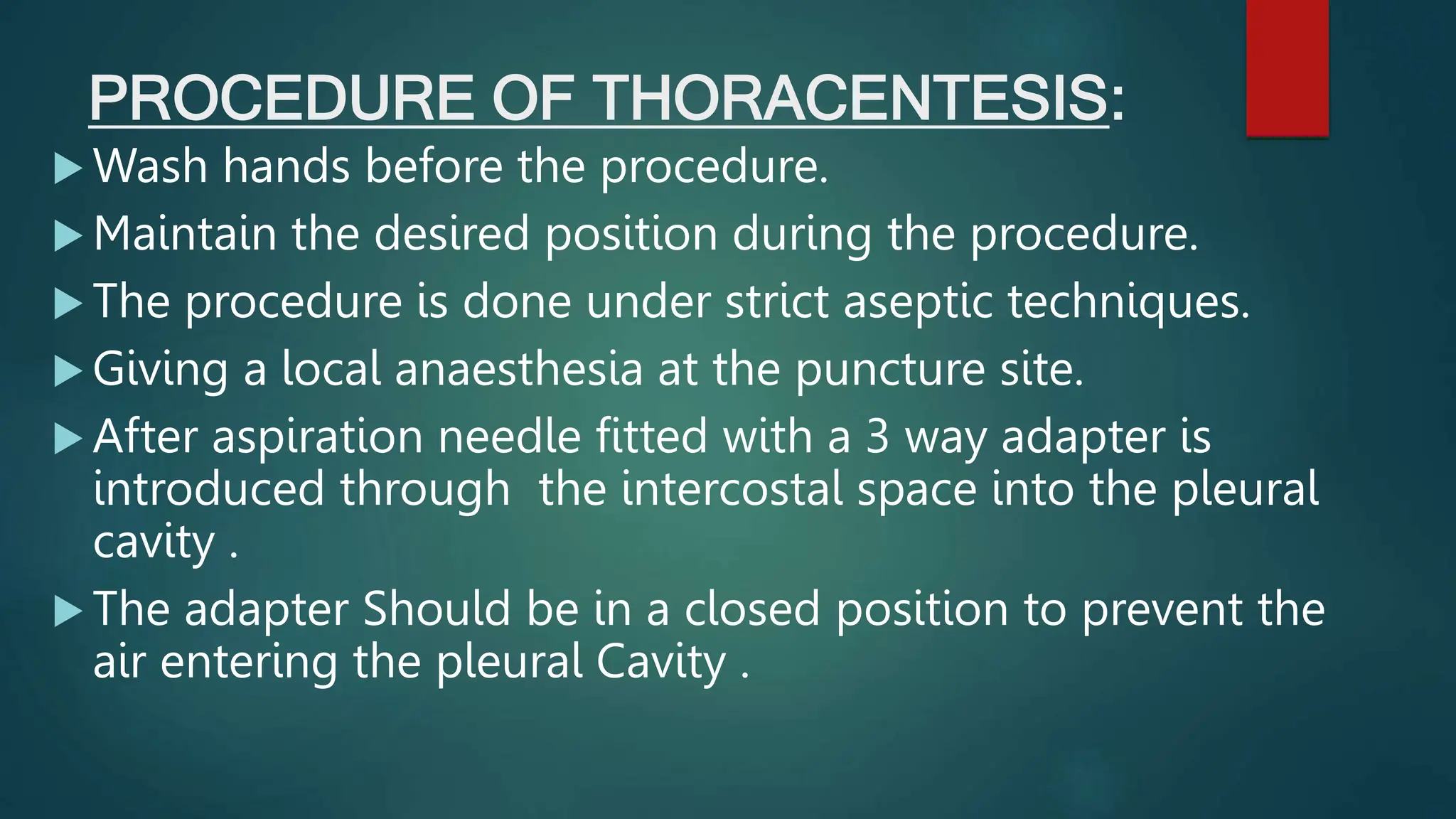 Procedure Practical - thoracentesis.pptx