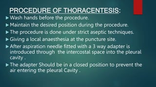 Procedure Practical - thoracentesis.pptx