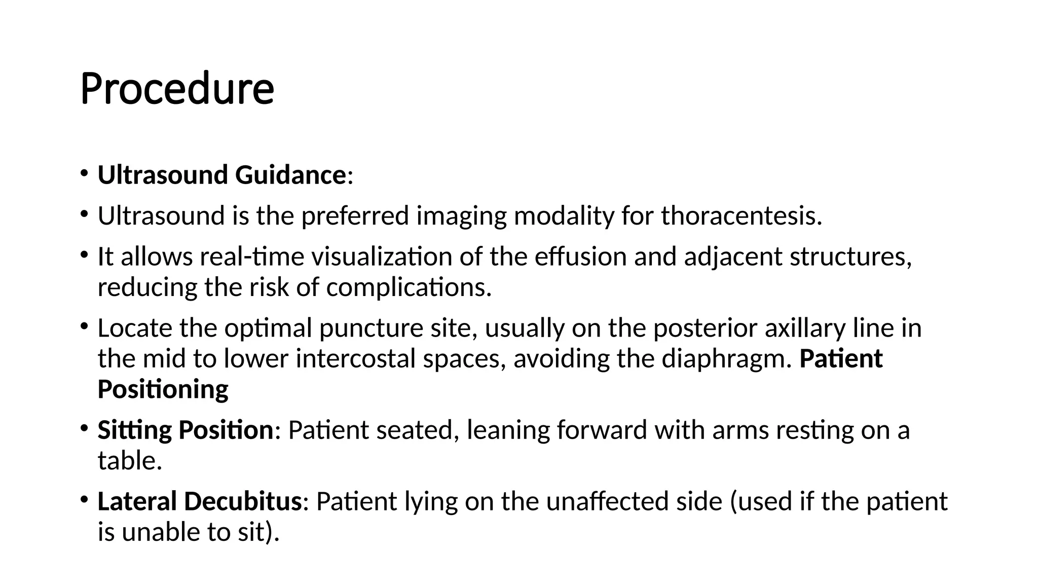 THORACENTESIS and procedures of interventional radiology | PPTX