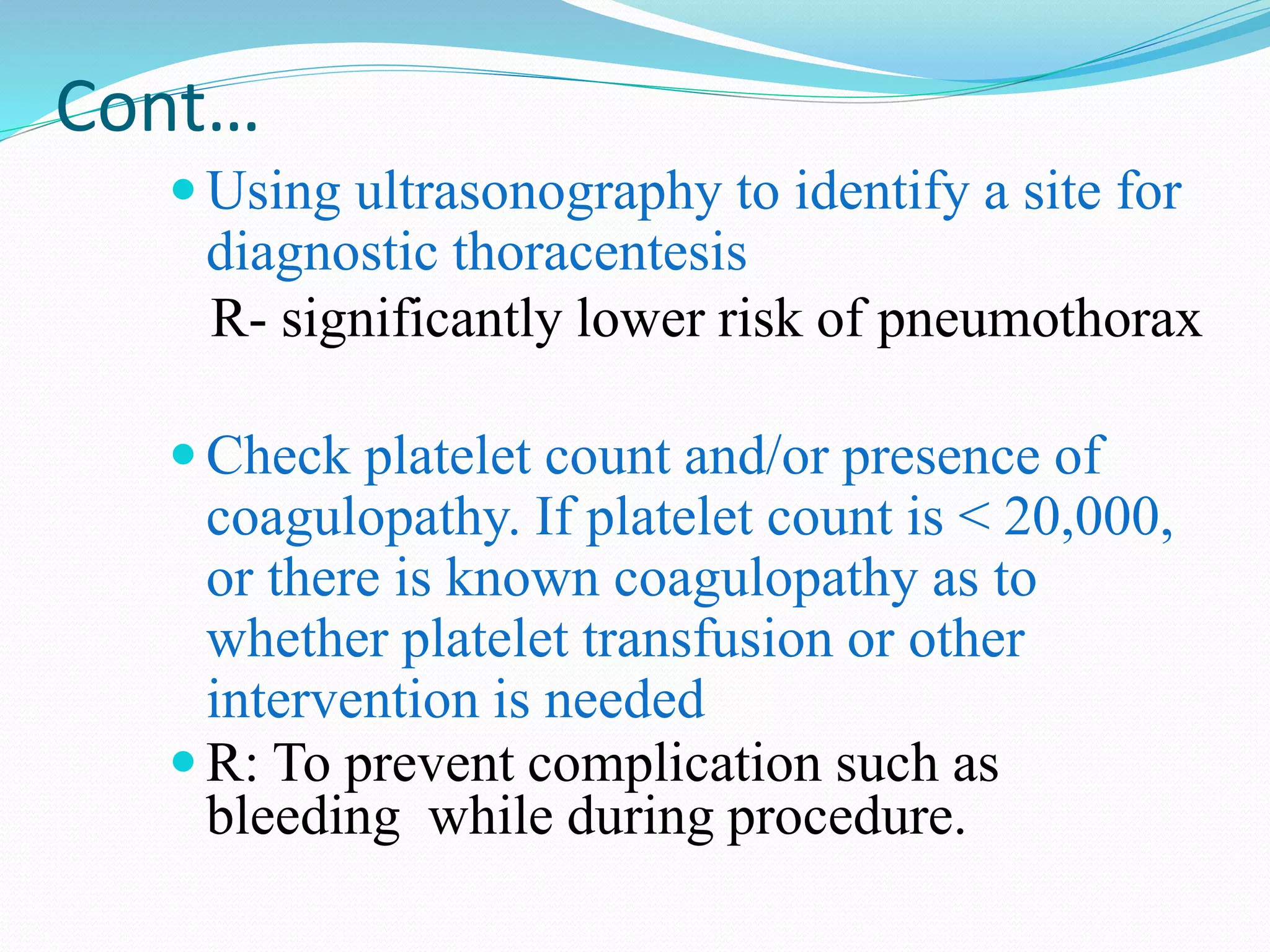 Thoracentesis 12 june 2020 | PPTX