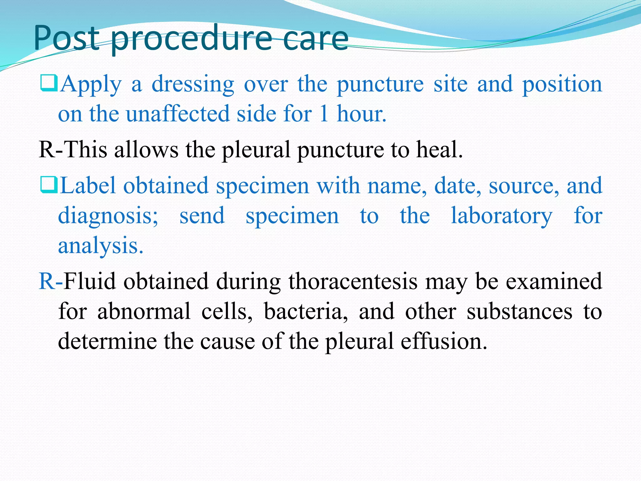 Thoracentesis 12 june 2020 | PPTX