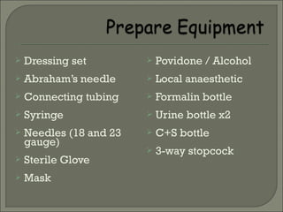 Thoracentesis Procedure