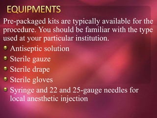 Thoracentesis | PPTX