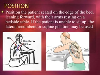 Thoracentesis | PPTX