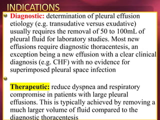 Thoracentesis | PPTX