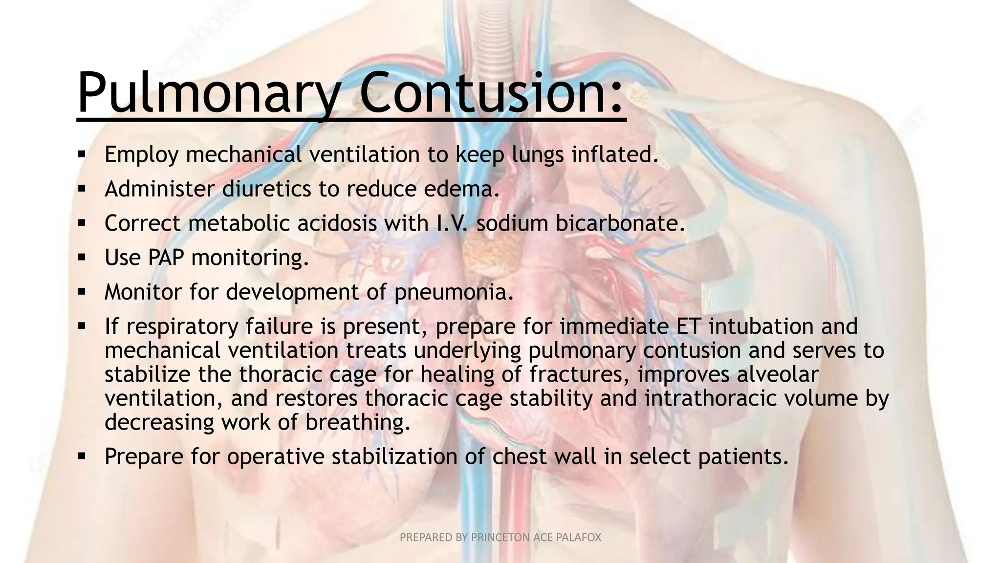 THORACIC-EMERGENCY-TRAUMAS to help us what to do | PPTX