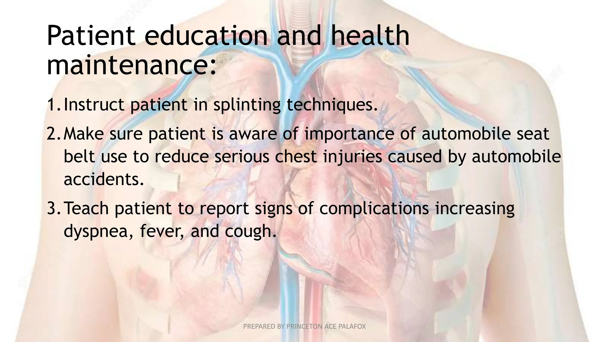 THORACIC-EMERGENCY-TRAUMAS to help us what to do | PPTX