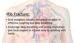THORACIC-EMERGENCY-TRAUMAS to help us what to do | PPT